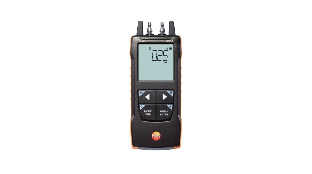 TESTO 512-2 | Testo Differential Pressure Meter, 0 ... 2bar | Distrelec ...