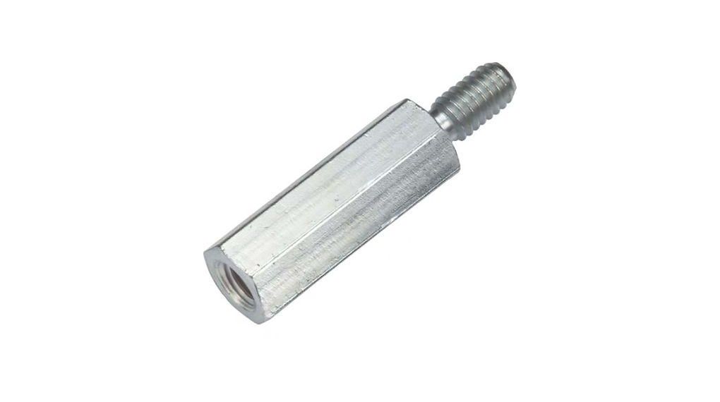 971500611 | Würth Elektronik Standoff, M6 Thread, 50mm Body, Steel ...