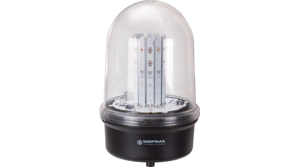 280.470.68 | Werma LED-Hindernisfeuer AC 230V 200mA 142mm Rot IP65 ...