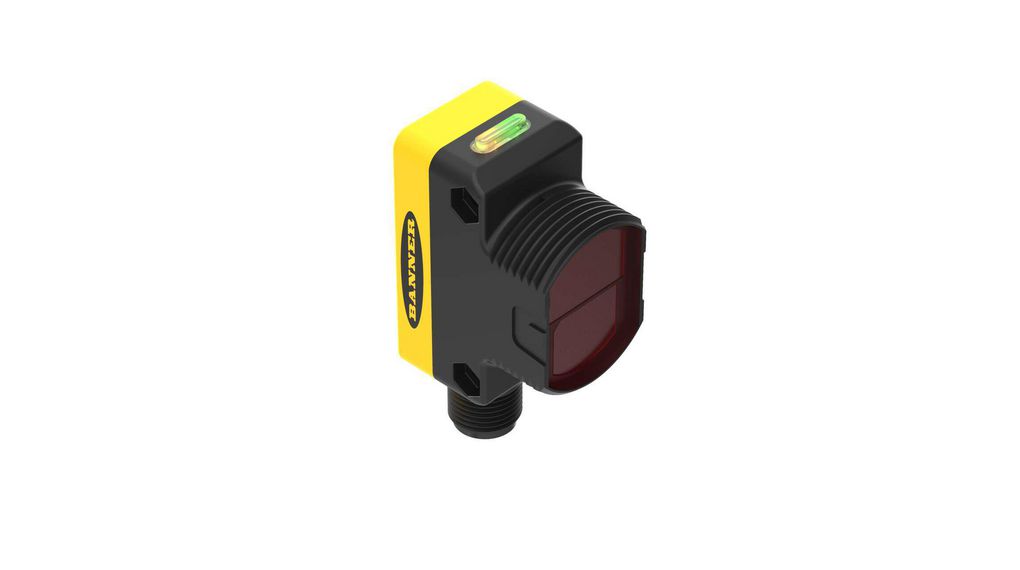 QS30LPQ | Banner Retroreflective Photoelectric Sensor, Rectangular ...