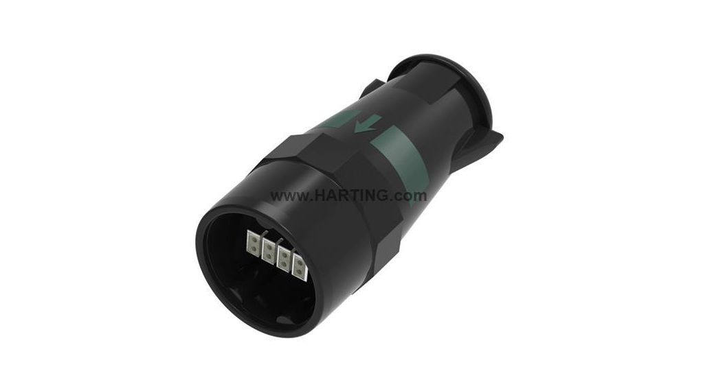 19580081031 | HARTING Circular Connectors, 8 Contacts, Plug-In, M32 ...