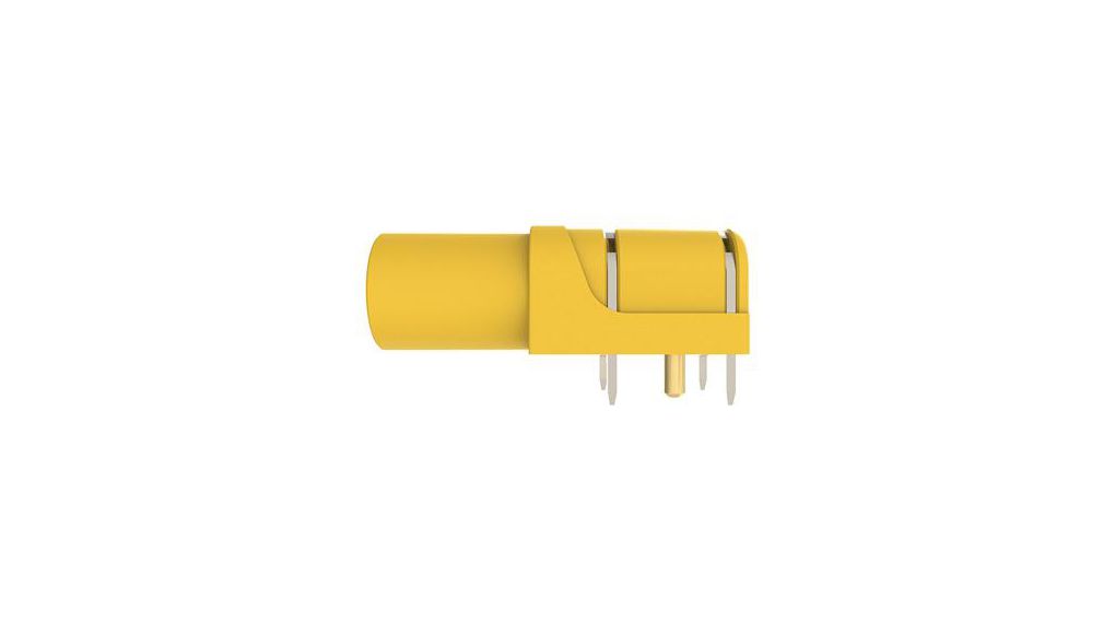 RS SWEB 8094 AU / GE | Schützinger Yellow Female Banana Connector, 4 mm ...
