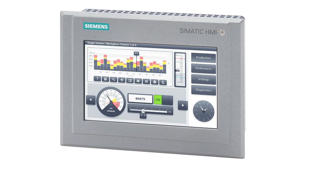6AV2124-0GC13-0AX0 | Siemens SIMATIC Series TP700 Comfort Outdoor HMI ...