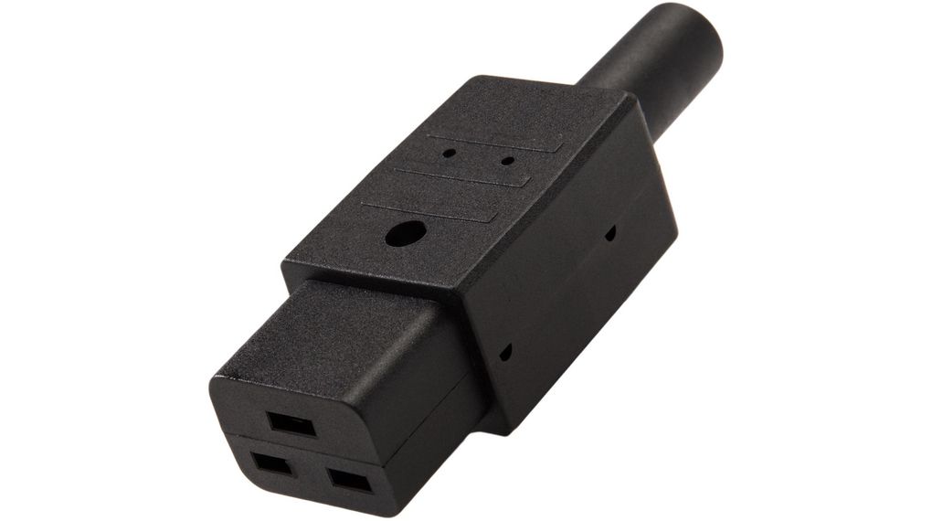 2825492 | RS PRO C19 Cable Mount IEC Connector Socket, 16A, 250 V ...