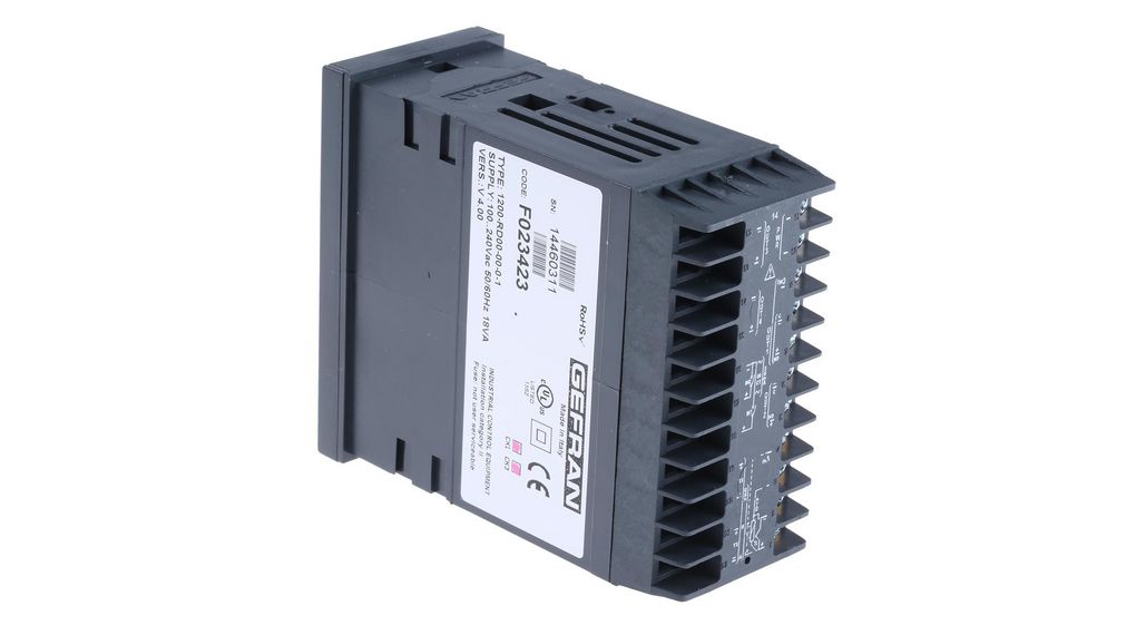 1200-RD00-00-0-1 | Gefran 1200 PID Temperature Controller, 48 x 96 (1/8 ...