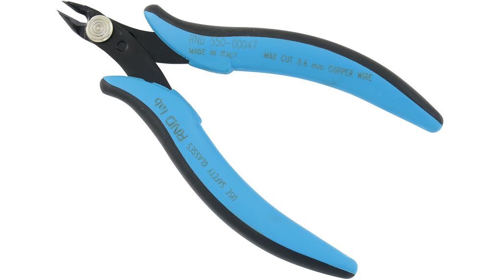 RND 550-00047 | RND Lab Cutting Pliers, 131mm, Without Bevel, 0.64mm | Distrelec Germany