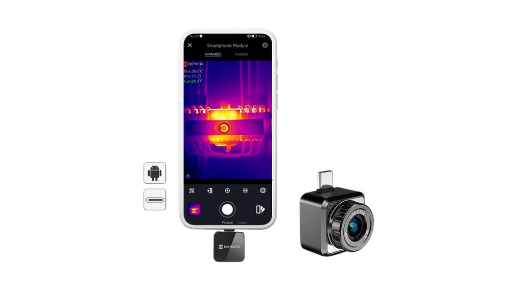 MINI2PLUS | Hikmicro Thermal Imager for Smartphone, Manual, -20 ... 350 ...