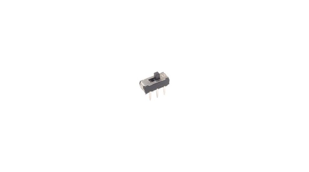 JS203011AQN | C&K Slide Switch 1 Position DP3T Latched 0.3A 6VDC 8 PCB ...