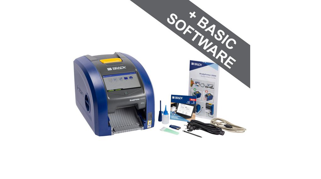I5300-C-EU-WF | Brady Industrial Label Printer with Wi-Fi, 254mm/s, 300 ...