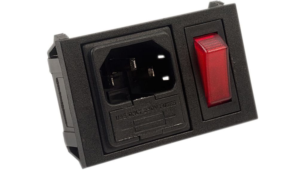 BZH01/Z0000/02 | Bulgin Limited IEC Connector, Inlet, C14, 250V, 1 Pole ...