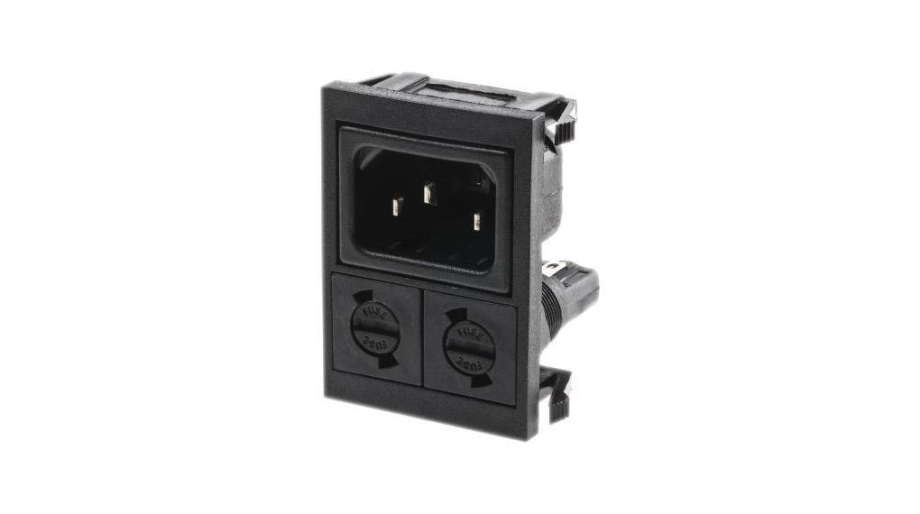 BZV03/Z0000/04 | Bulgin Limited IEC Connector, Inlet, C14, 250V, 2 Pole ...