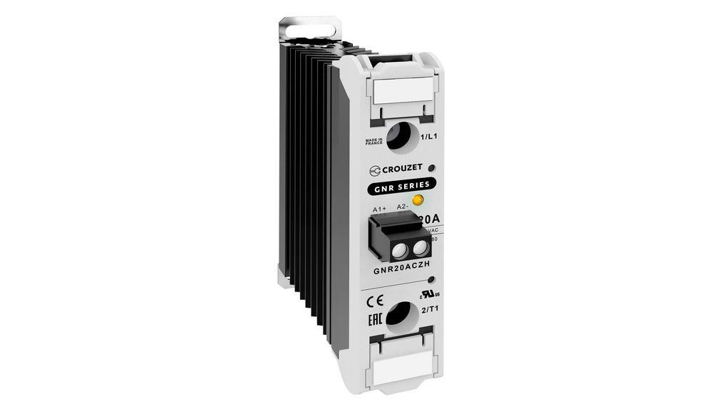 GNR20ACZH | Crouzet Solid State Relay, 20A, 660V, Screw Terminal, GNR ...