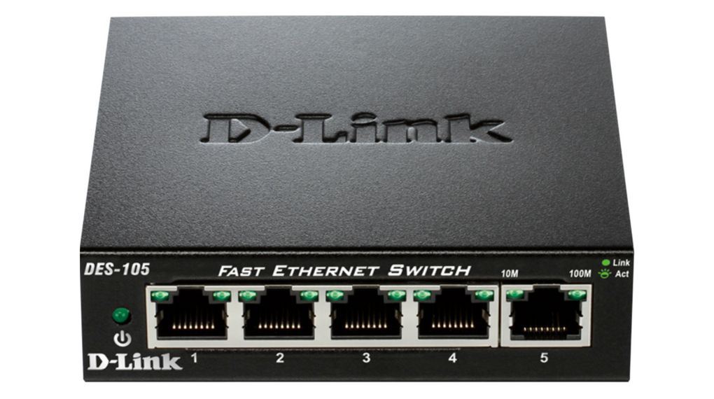 DES-105/E | D-Link Ethernet Switch | Distrelec International