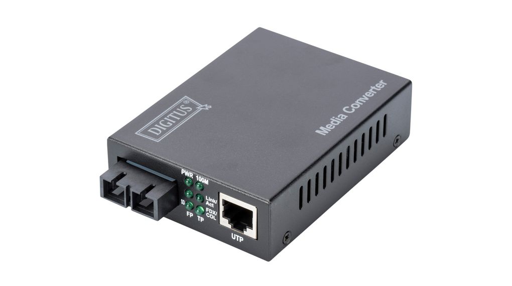 DN-82020-1 | Digitus Media Converter, Ethernet - Fibre Multi-Mode ...