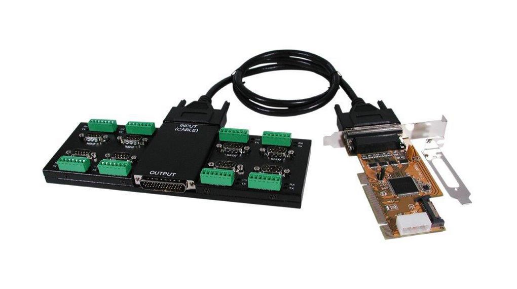 EX-47040P | Exsys Modulo interfaccia, RS-232 / RS-422 / RS-485, DB44 femmina, PCI | Distrelec Italia
