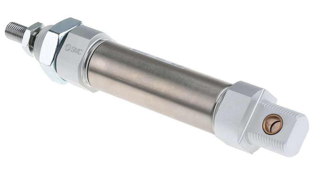 CD85N25-50-B | SMC Pneumatic Piston Rod Cylinder, Double Acting, Single ...