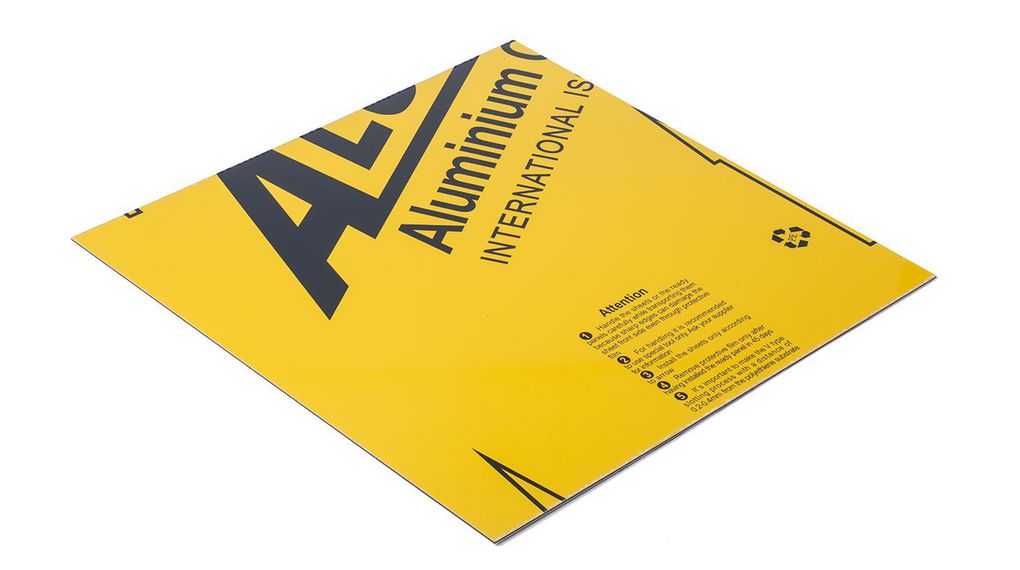 7781703 | RS PRO Aluminium Sheet Composite Sheet 600mm x 600mm, 3mm ...
