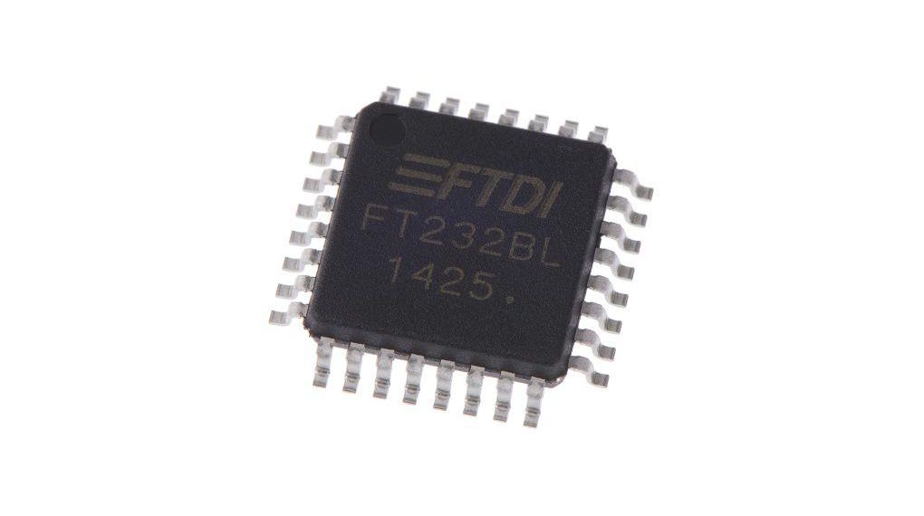 FT232BL | FTDI FT232BL, USB to Serial UART, 32-Pin LQFP | Distrelec ...