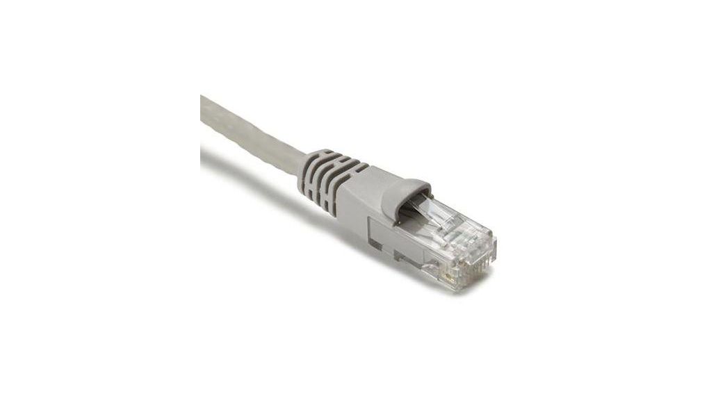 PC6GRY5S | HellermannTyton Data Cat6 Male RJ45 to Male RJ45 Ethernet ...