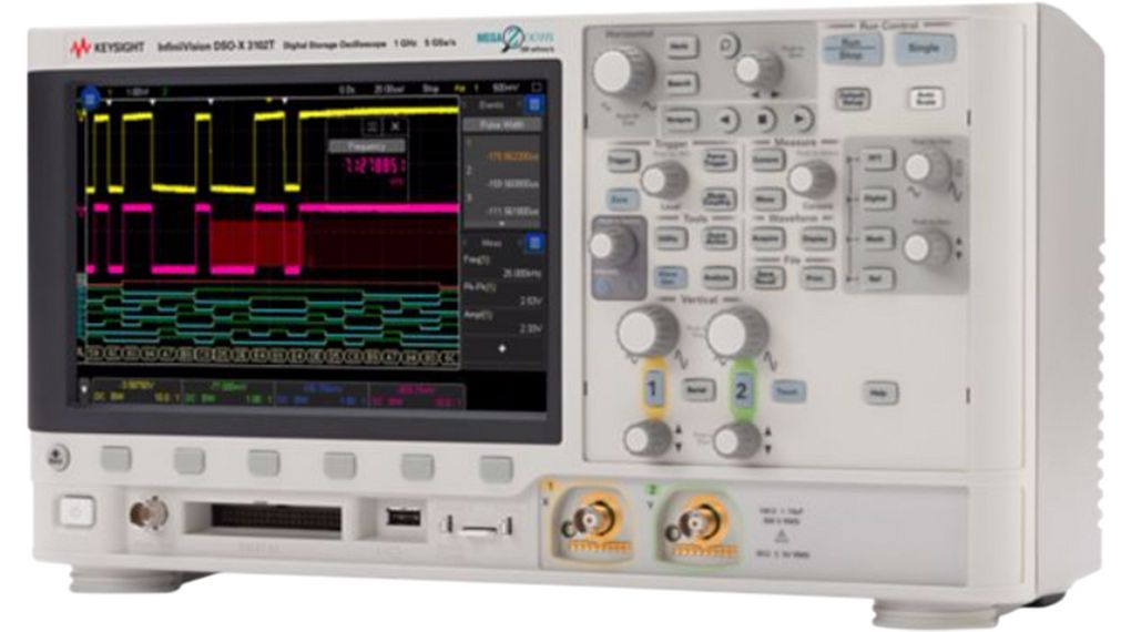 DSOX3102T+CAL | Keysight Oscilloscope, Calibrated InfiniiVision 3000X ...