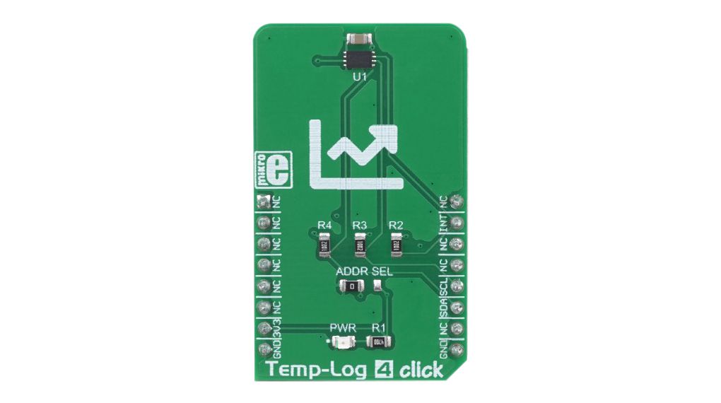 MIKROE-3329 | Mikroelektronika Temp-Log 4 Click Temperature Sensor Module 3.3V | Distrelec Germany