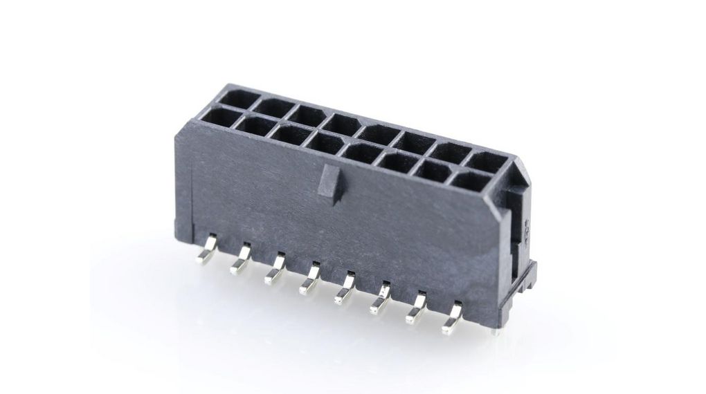 43045-1617 | Molex Rectangular Power Connector, 16 Contact( | Distrelec ...