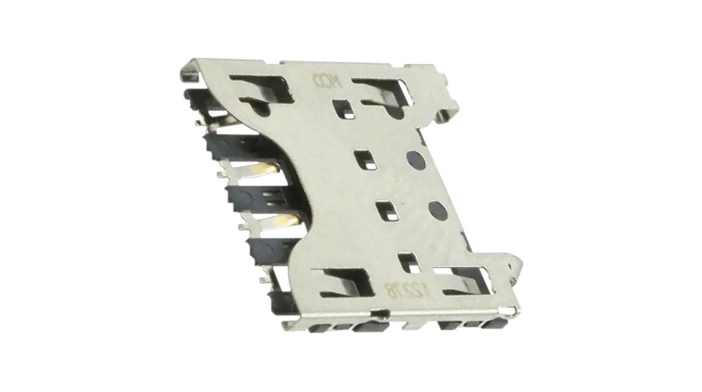 78723-1001 | Molex Memory Card Connector, Push / Pull, Micro SIM, Poles ...