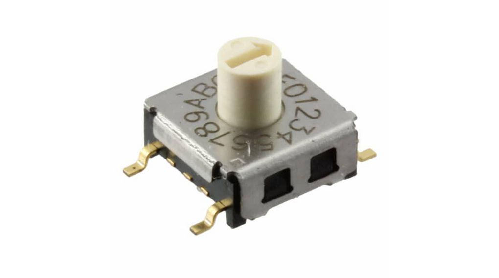 A6K 0008M | Omron Electronic Components Rotary Coded Switch, 16 ...