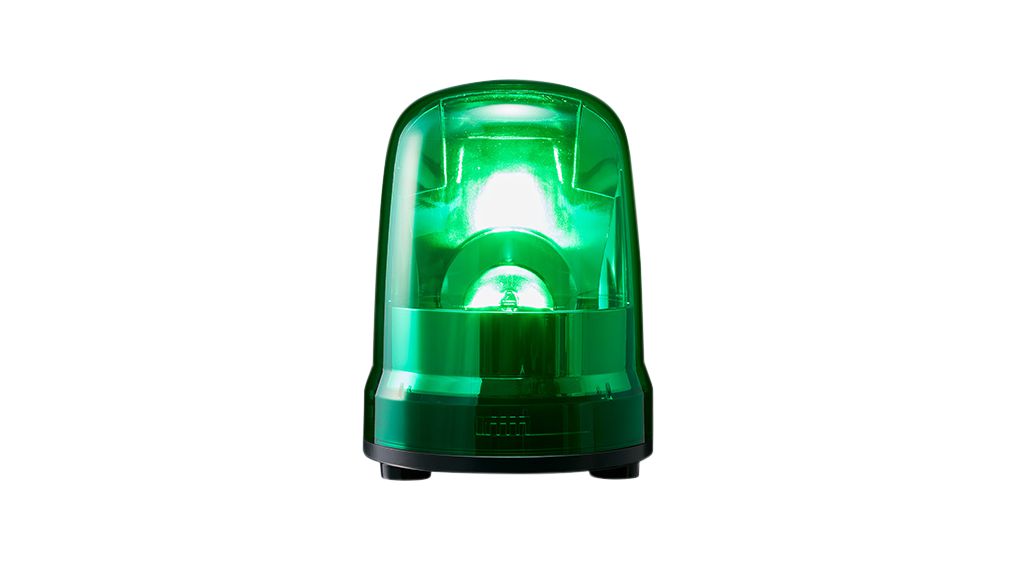 SKP-M1J-G | Patlite Signal Beacon DC 24V 210mA 150mm Green IP23 Cable ...