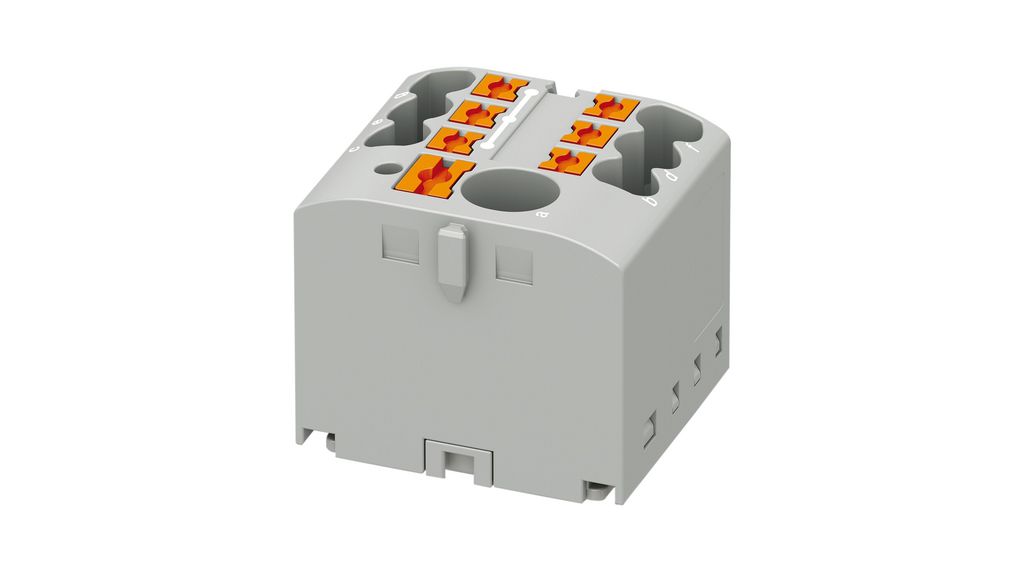 3273460 | Phoenix Contact Terminal Block, Push-In, 7 Poles, 450V, 41A ...