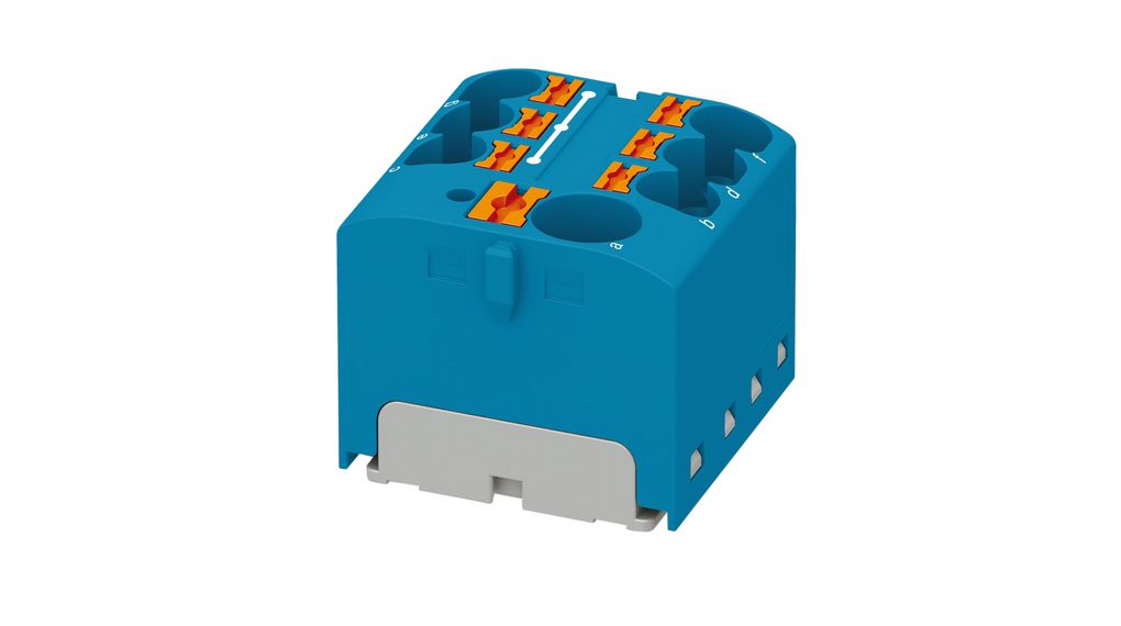 3273858 | Phoenix Contact Terminal Block, Push-In, 7 Poles, 450V, 57 ...