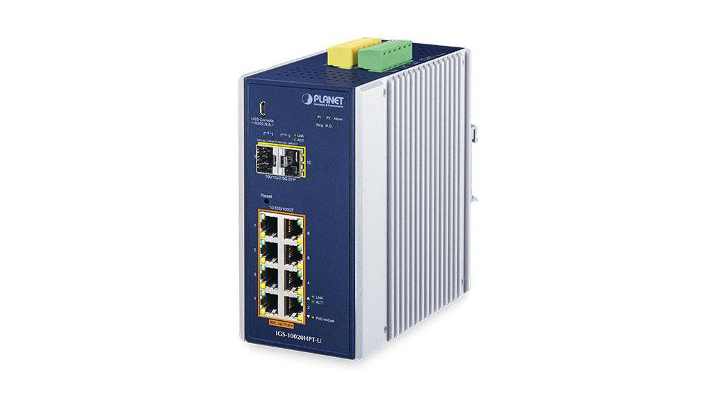 IGS-10020HPT-U | Planet Switch PoE, Couche 2 géré, 1Gbps, 240W, Prises ...