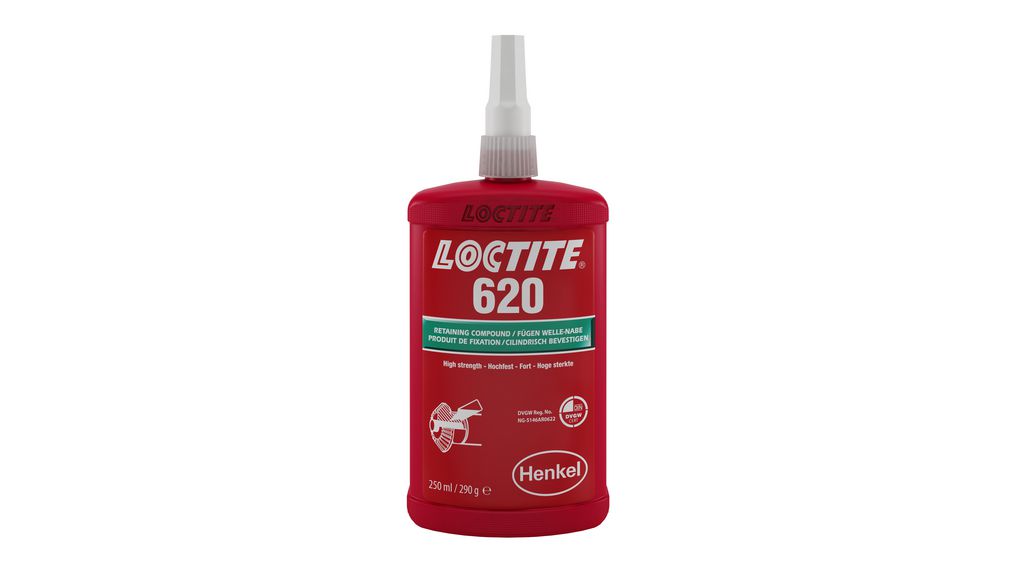LOCTITE 620 BO250ML EGFD | Loctite Green 620 Medium to High Strength ...