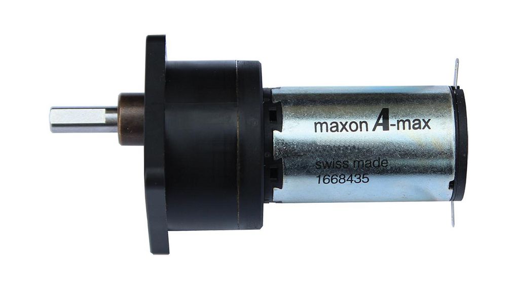 123853 | Maxon Brushed Geared DC Geared Motor, 7 W, 24 V, 60 Ncm, 135 ...