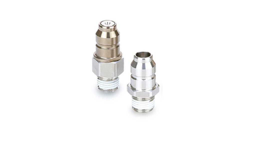 KKA3P-01M-1 | SMC Pneumatic Quick Connect Coupling, R 1/8 Male ...