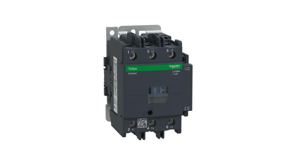 LC1D95F7 | Schneider Electric LC1D Series Contactor, 110 V ac Coil, 3 ...