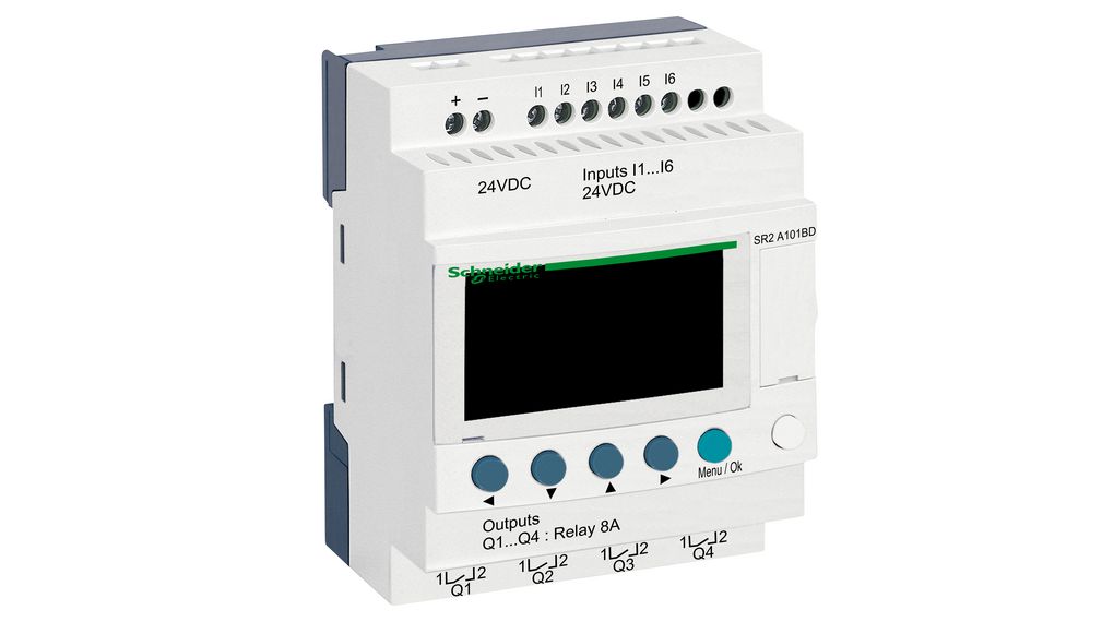 SR2A101BD | Schneider Electric Programmable Logic Controller 6DI 4DO ...