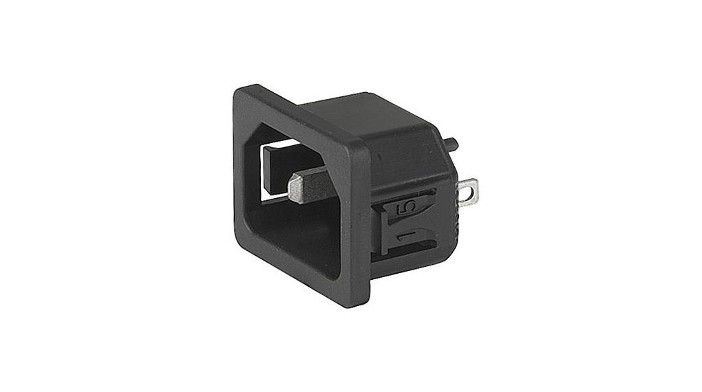 3-145-176 | Schurter IEC-Gerätestecker, Greenline, C18, 250V ...