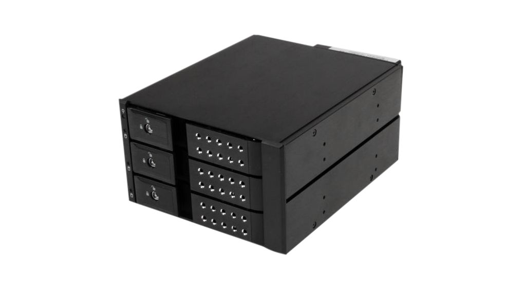HSB3SATSASBA | StarTech.com Mobile Rack-Backplane mit 3 Schächten für 3 ...