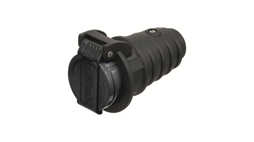 14 9681 23 SW | Steffen Kupplungsdose 16A 250V Schweizer Steckdose Typ ...