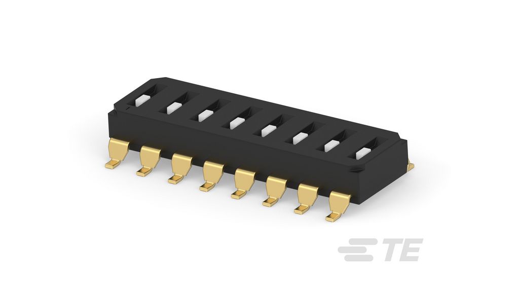 5-2319848-0 | TE Connectivity END STACK DIP 8P G RECESS T&R Slide Dip ...