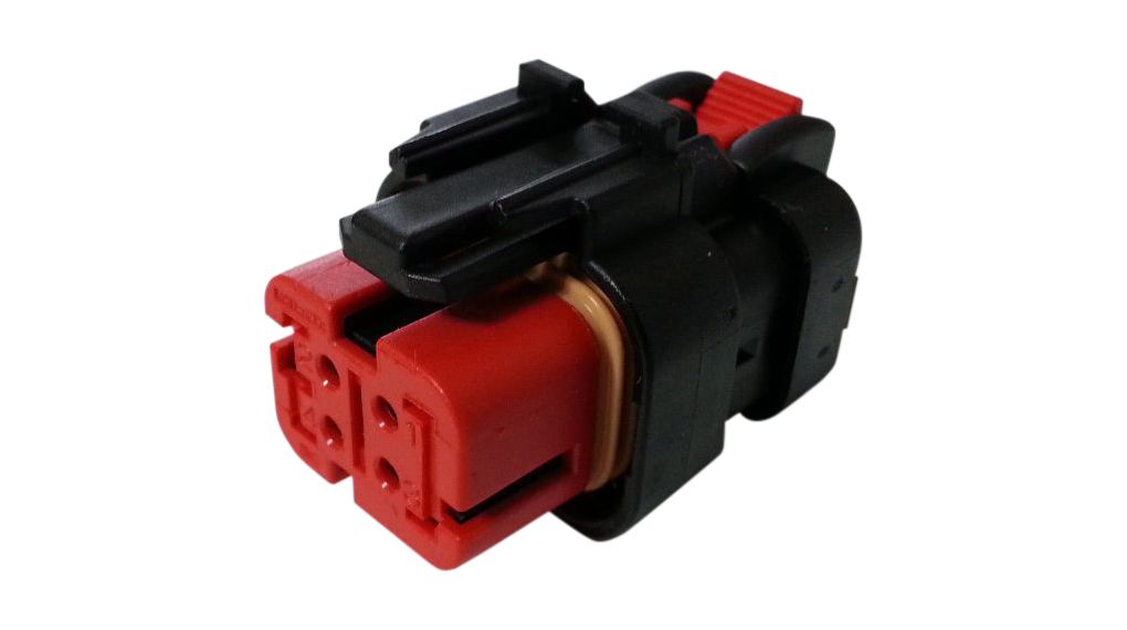 776524-1 | TE Connectivity - AMP Gehäuse, rot, Stecker, Raster - 5.3 mm ...