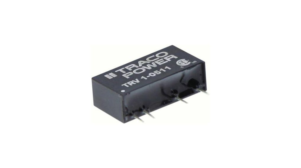 TRV 1-0511 | Traco Power DC/DC Converter 4.5 ... 5.5V 5V 200mA 1W ...