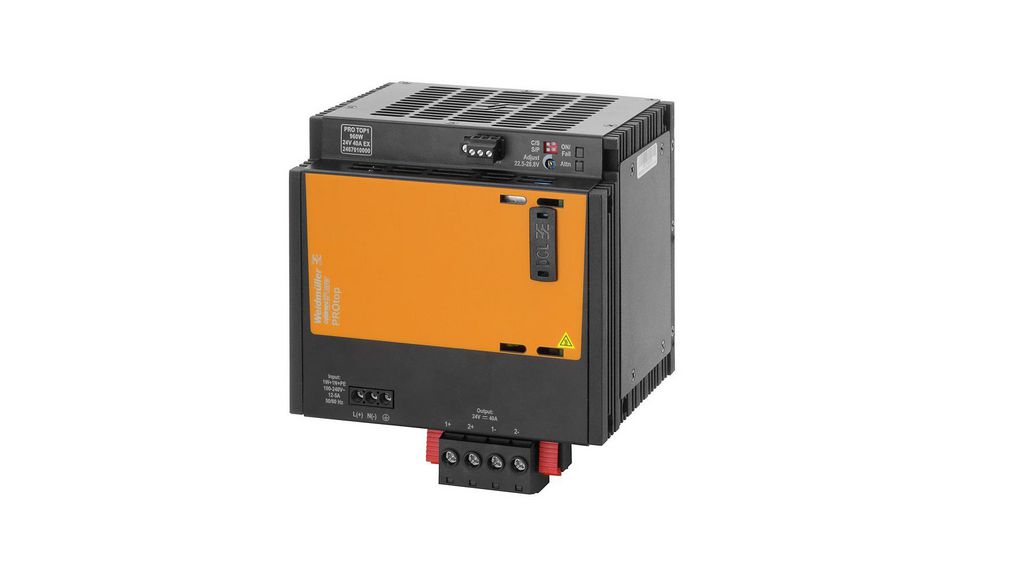 2467010000 | Weidmüller DIN Rail Power Supply, 94%, 24V, 40A, 960W ...