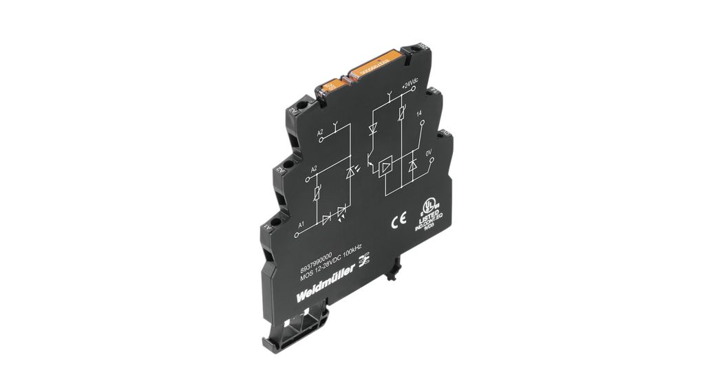8937990000 | Weidmüller Solid State Relay, 1NO, 50mA, 29V, Screw ...