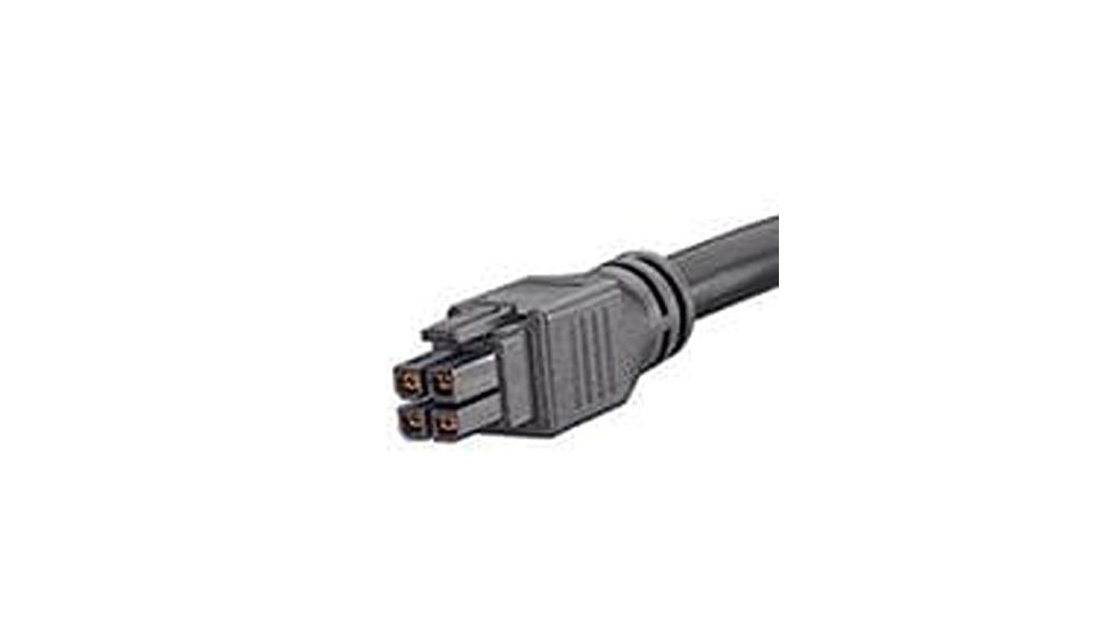 245136-0420 | Molex 4 Way Female Mega-Fit to 4 Way Female Mega-Fit Wire ...
