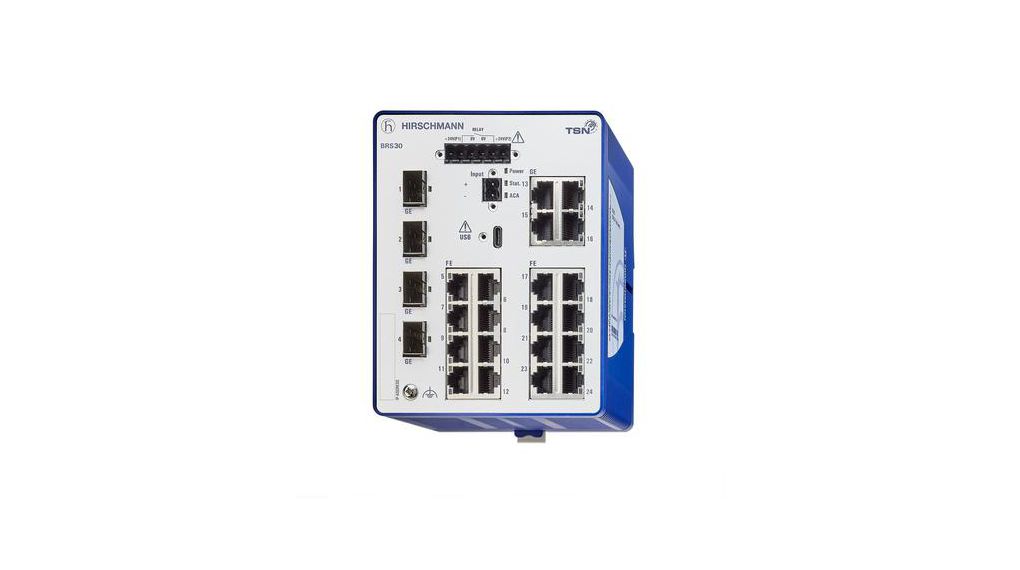 BRS30-2004OOOO-STCY99HHSESXX.X.XX | Hirschmann Managed Switch 24 Port ...