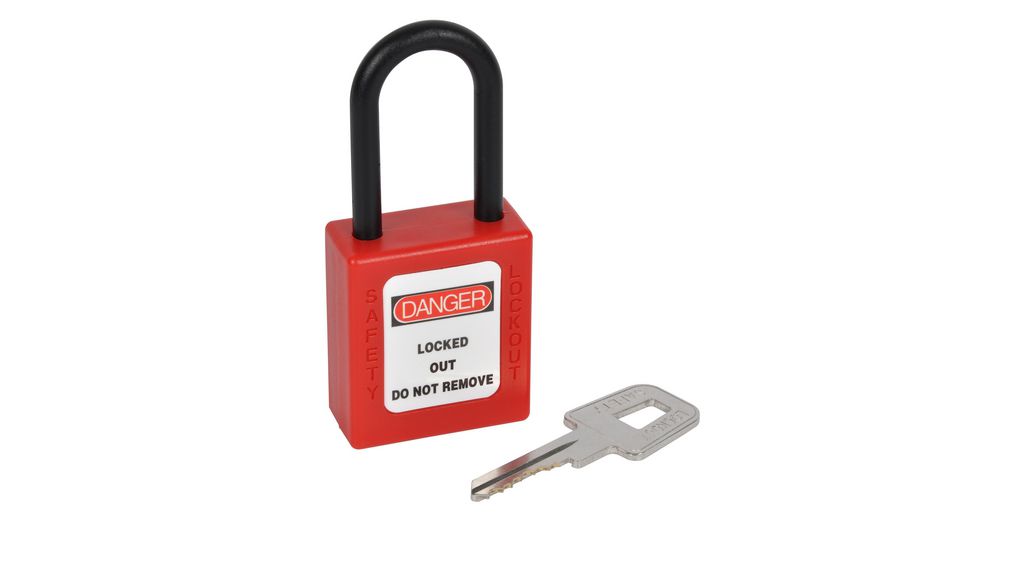 K80040 | Kasp Safety Padlock, Polyamide (PA), 40mm | Distrelec Germany