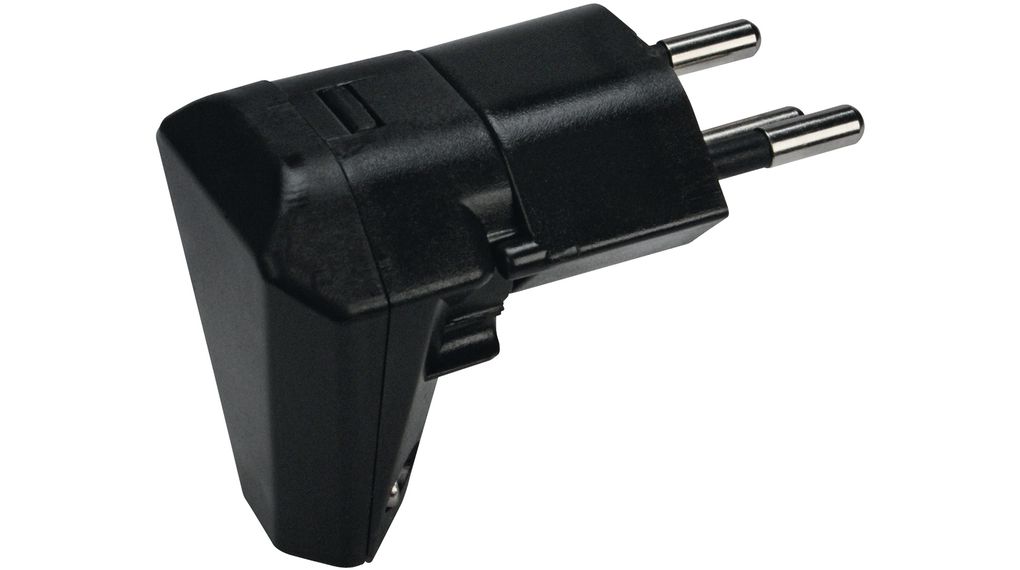 1409632 | Steffen Swivel Plug 10A 250V CH Type J (T12) Plug Black ...