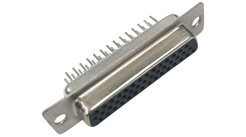 RND 205-01011 | RND High Density D-Sub Connector, Socket, DB-44, Radial ...